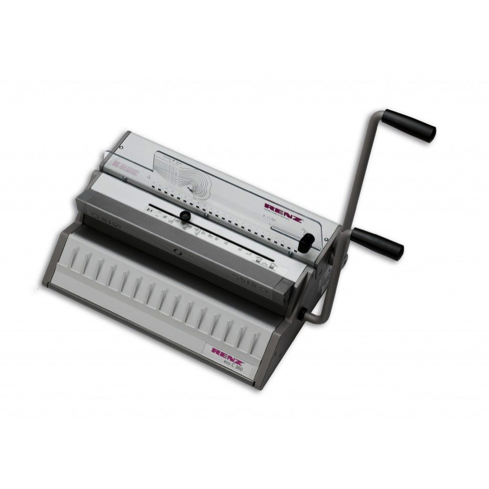 2:1 Manual Wire Binding Machine RENZ ECO 360 C - POER