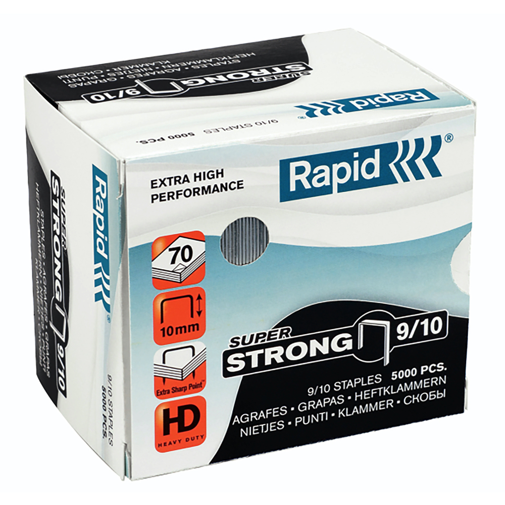 STAPLES 9 10MM RAPID BX5000 S STRONG POER STAPLES 9 10MM RAPID BX5000 S STRONG POER